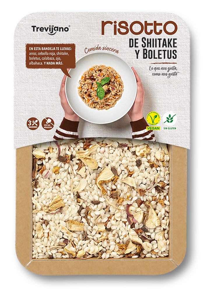 Shiitake & Porcini Risotto - Trevijano